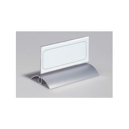 Durable Tischnamensschilder Desk Presenter de Luxe 61x150mm Packung mit 2 S... | Gr.: onesize