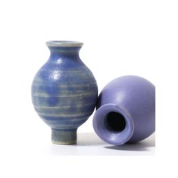 Grimm's Grimm's Blaue Vase aus Keramik ab 1 Jahr in blau | Gr.: onesize