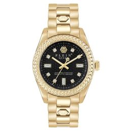 Philipp Plein Damenuhr Queen Crystal in gold | Gr.: onesize