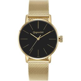 Gigandet Quarzuhr "MINIMALISM" in Gold/Schwarz | Gr.: onesize