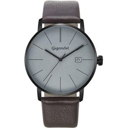 Gigandet Quarzuhr "MINIMALISM" in Braun/Schwarz/Blau | Gr.: onesize