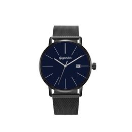 Gigandet Quarzuhr "MINIMALISM" in Schwarz/Blau | Gr.: onesize
