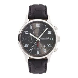 Gigandet Quarzuhr Chronograph "RED TOUCH" in Schwarz/Silber/Anthrazit | Gr.: onesize