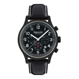 Gigandet Quarzuhr Chronograph "EFFICIENCY" in Schwarz | Gr.: onesize