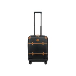Bric'S BRIC`s Bellagio 4 Rollen Kabinentrolley 55 cm mit Dehnfalte in schwarz-braun | Gr.: onesize