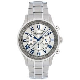 Gigandet Quarzuhr Chronograph "VERNISSAGE" in Silber | Gr.: onesize