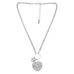Collezione Alessandro Kurze Kette " Herzverliebt " in silbern | Gr.: onesize