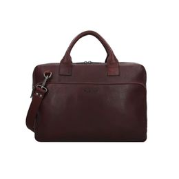 Plevier Vintage Larry Aktentasche Leder 40 cm Laptopfach in braun | Gr.: onesize