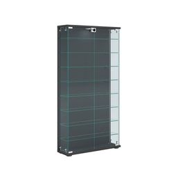 ebuy24 Vitrinenschrank StelasL anthrazit Anthrazit 59 x 17 cm | Gr.: onesize