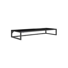 House Nordic Garderobe VITA Schwarz mit 5 Haken und Hutablage 80x28 cm | Gr.: onesize