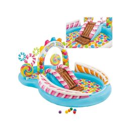 Intex Planschbecken - Candy Zone 295x191x130cm ab 3 Jahren in bunt | Gr.: onesize