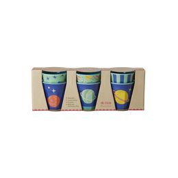 Rice Kinder Melamin Becher Galaxy 6er in blau | Gr.: onesize