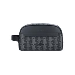 Lacoste The Blend Kulturbeutel 23 cm in monogram noir gris | Gr.: onesize