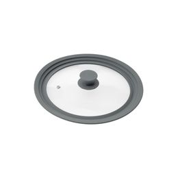 bremermann Universal-Glasdeckel Silikonrand 24/26/28 cm | Gr.: onesize