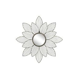 Chic Antique Spiegel mit Blumendekoin antique messing | Gr.: onesize