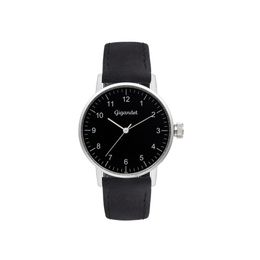 Gigandet Quarzuhr "MINIMALISM" in Schwarz/Silber | Gr.: onesize
