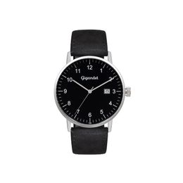 Gigandet Quarzuhr "MINIMALISM" in Schwarz/Silber | Gr.: onesize