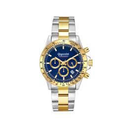 Gigandet Quarzuhr Chronograph "RACE KING" in Silber/Gold/Blau | Gr.: onesize