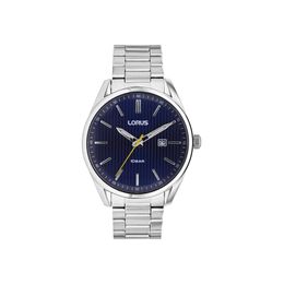 Stahl Quarzuhr Lorus Silber | Gr.: onesize