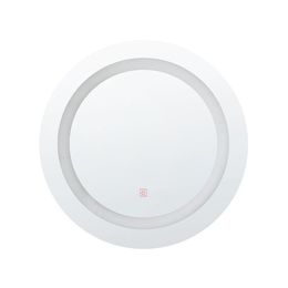 Beliani Badezimmerspiegel SELUNE in Silber - (W) 58 x (H) 58 x (L) 3 cm | Gr.: onesize