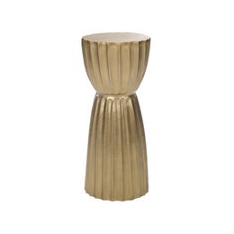 Beliani Beistelltisch OUYEN in Gold - (W) 24 x (H) 56 x (L) 24 cm | Gr.: onesize