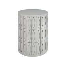 Beliani Beistelltisch DEARA in Grau - (W) 45 x (H) 56 x (L) 45 cm | Gr.: onesize
