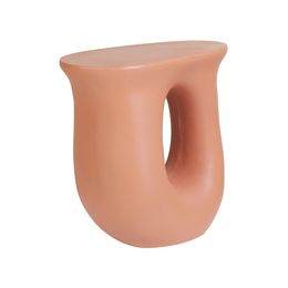 Beliani Beistelltisch IDRO in Orange - (W) 28 x (H) 46 x (L) 42 cm | Gr.: onesize