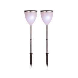 STAR TRADING Solar-Gartenleuchte Vigo 2er-Set | Gr.: onesize
