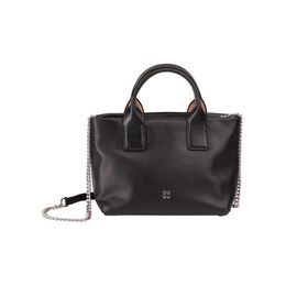 DuDu Ibiza Handtasche Leder 22 cm in schwarz rose | Gr.: onesize