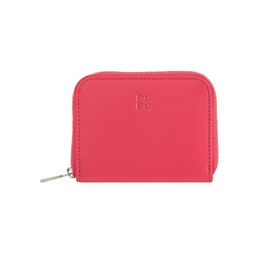 DuDu Hokkaido Geldbörse Leder 10 cm in himbeere | Gr.: onesize