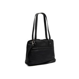 The Chesterfield Brand Belgrado Schultertasche Leder 32 cm Laptopfach in black | Gr.: onesize
