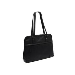 The Chesterfield Brand Branson Schultertasche Leder 37 cm Laptopfach in black | Gr.: onesize