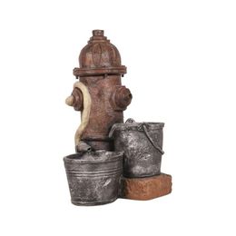 Garden Pleasure Garten-Brunnen HERMES in Stein-Optikin braun | Gr.: onesize