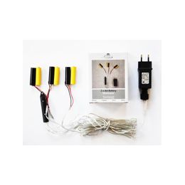Coen Bakker Batterie Netzteil Adapter 3x2 AA Mignon Batterien Wandler | Gr.: onesize
