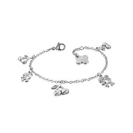 BUNGSA Bettelarmband in Silber | Gr.: onesize