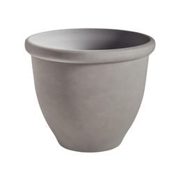 Beliani Outdoor Blumentopf TESALIA in Grau - (W) 49 x (H) 42 x (L) 49 cm | Gr.: onesize