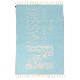 Nassau Beach Handtuch NB231019 in cyan | Gr.: onesize