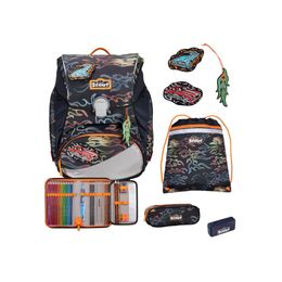 Scout Alpha Safety Light Schulranzen-Set 5-teilig in Flames | Gr.: onesize