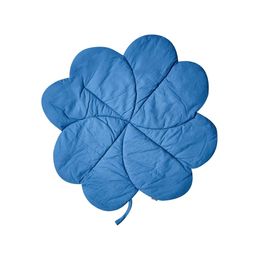Beliani Krabbelmatte ACADINE in Blau - (W) 110 x (H) 3 x (L) 110 cm | Gr.: onesize