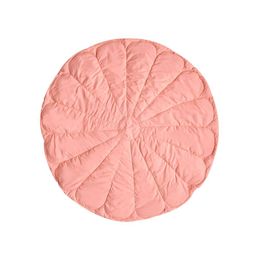 Beliani Krabbelmatte ELIZJUM in Rosa - (W) 110 x (H) 3 x (L) 110 cm | Gr.: onesize