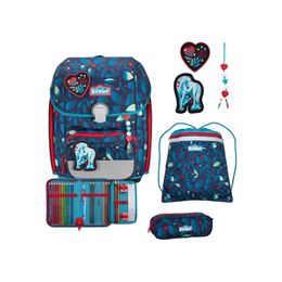 Scout Genius LED Schulranzen-Set 4tlg. in White Unicorn | Gr.: onesize