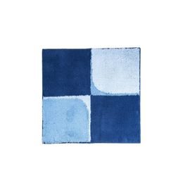 Ridder Badezimmerteppich Quad blau | Gr.: onesize