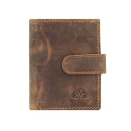 Green Burry Greenburry Vintage Original Geldbörse RFID Leder 8 cm in sahara tan | Gr.: onesize