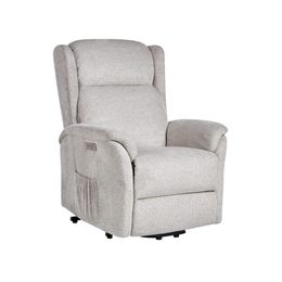 Beliani Sessel ELEGY in Grau - (W) 72 x (H) 86 x (L) 80 cm | Gr.: onesize