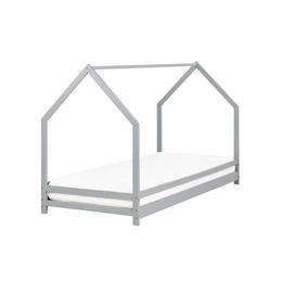 Beliani Kinderbett APPY in Grau - (W) 95 x (H) 128 x (L) 205 cm | Gr.: onesize