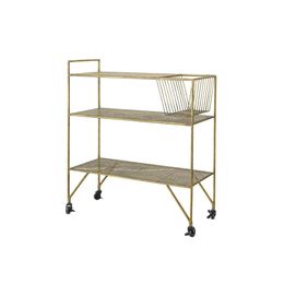 Bloomingville Servierwagen Katarina Gold | Gr.: onesize