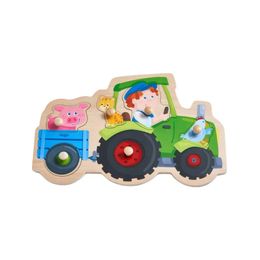 HABA Sales GmbH & Co.KG Greifpuzzle Lustige Traktorfahrt | Gr.: onesize