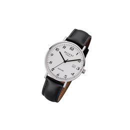 Regent Uhren Analog-Armbanduhr Regent Lederarmband schwarz mittel (ca. 38mm) | Gr.: onesize