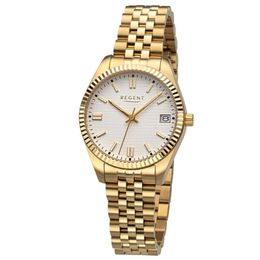 Regent Uhren Regent Damenuhr Goldfarben/Silberfarben | Gr.: onesize