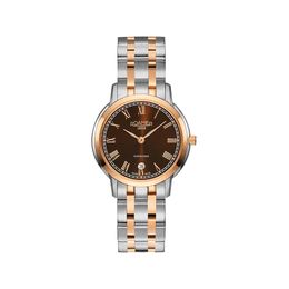 Roamer Schweizer Uhr Superslender Ladies Silber-/Rosagoldfarben in silber | Gr.: onesize